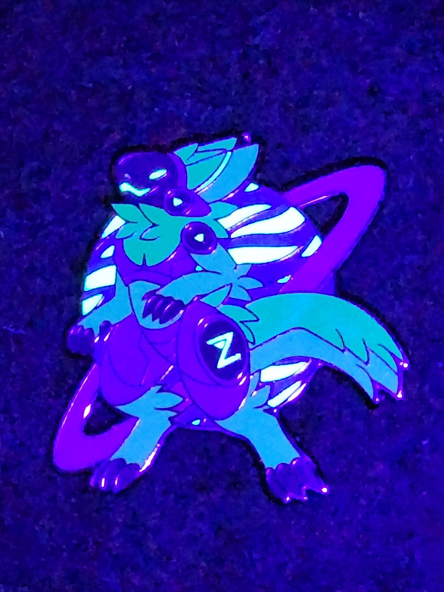 Around The World Protogen -- Glow In The Dark Enamel Pin – BossMonsta
