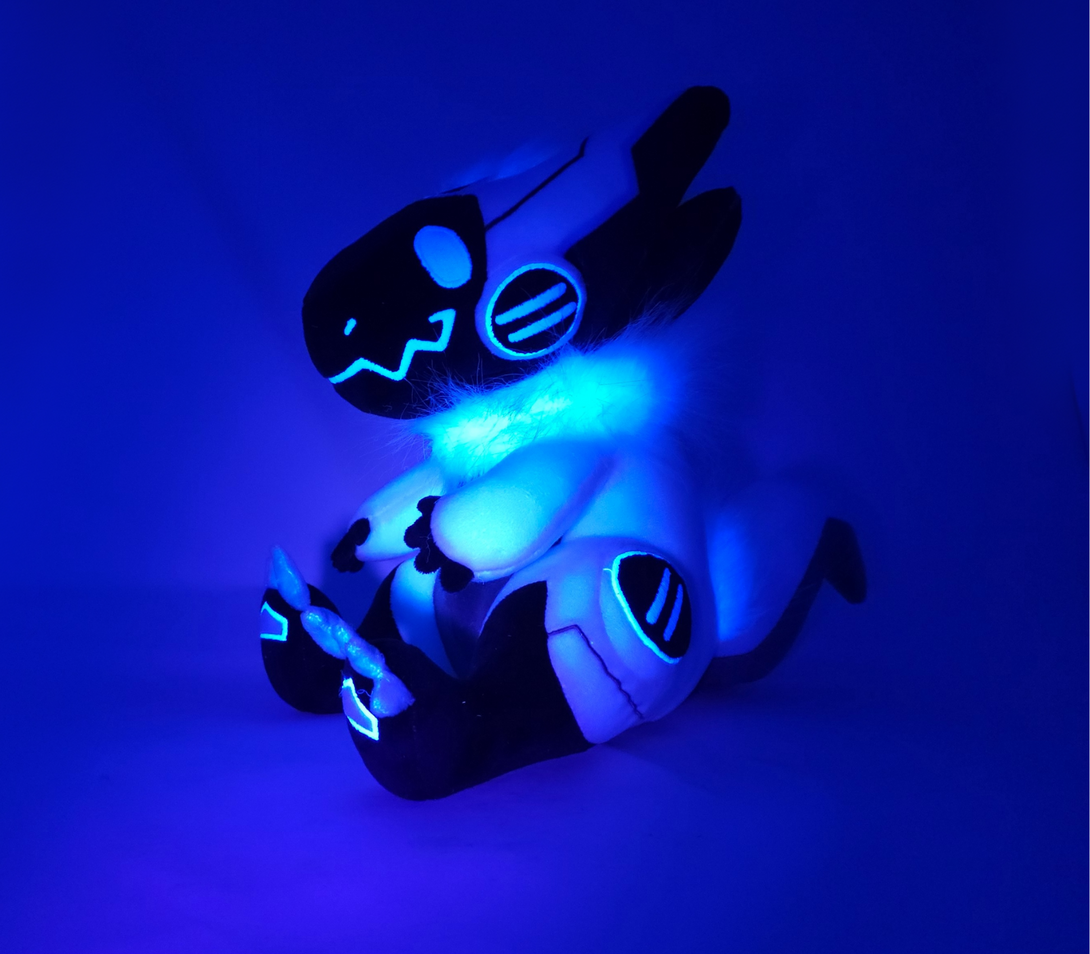 Primagen “ASCII” Display Plushie V2 – Glow in the Dark – BossMonsta