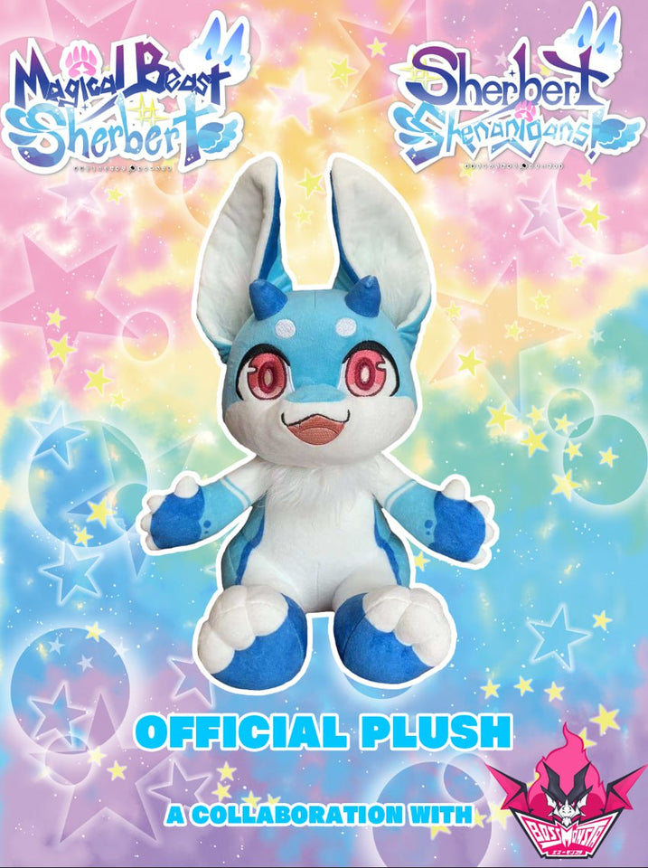 Sherbert "Magical Beast Sherbert" - Sitting Plushie – BossMonsta